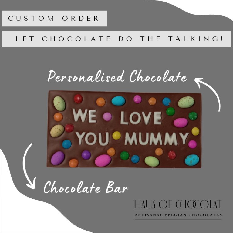 Personalised Slabs – Haus of Chocolat